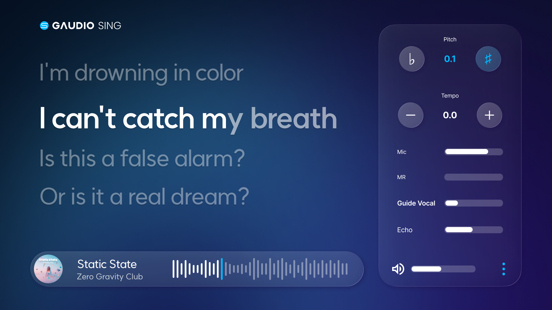 Gaudio Sing: AI Karaoke | Gaudio Lab